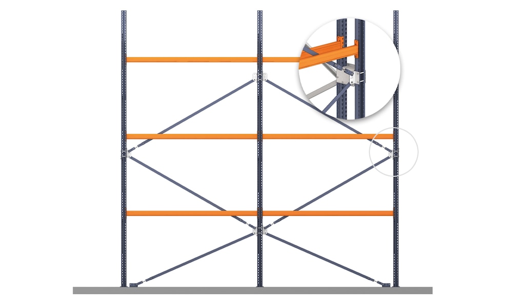 Stelling onderdelen: ladders of jukken, liggers en meer - Mecalux.be