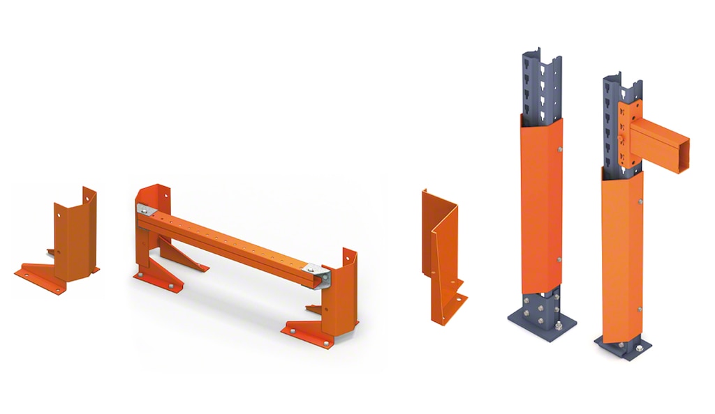 Stelling onderdelen: ladders of jukken, liggers en meer - Mecalux.be