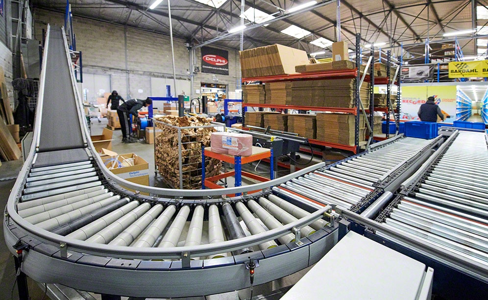 C.D.A.L un entrepôt connecté à la zone d'expédition - Mecalux Belgique