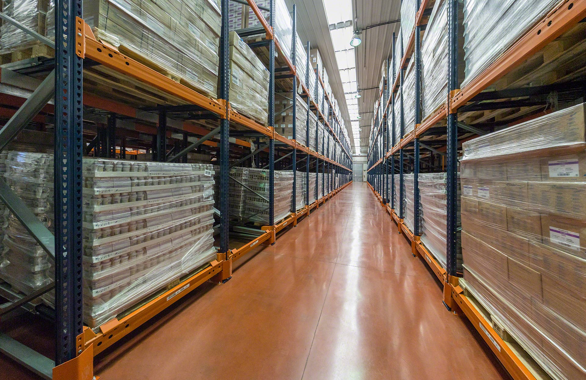 Pushback stellingen - Mecalux.be